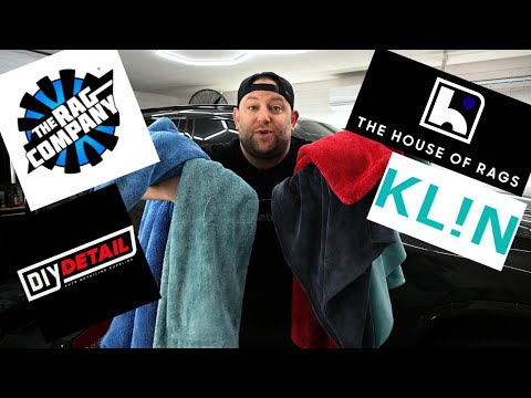 🔥(NEW) THE BEST DRYING TOWELS | The Rag Company | The House Of Rags | DIY Detail | Klin #detailing