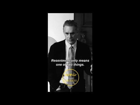 "RESENTMENT only Means 1 of 2 THINGS!" - Jordan Peterson #shorts