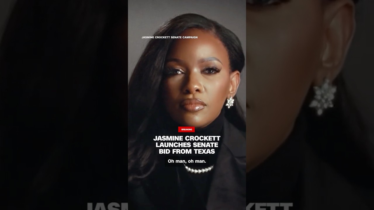 Jasmine Crockett launches Senate bid from Texas