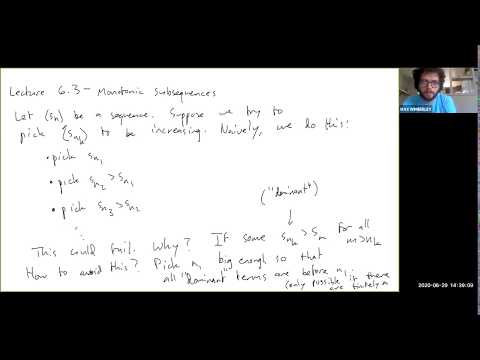 Lecture 6.3 - Monotonic Subsequences