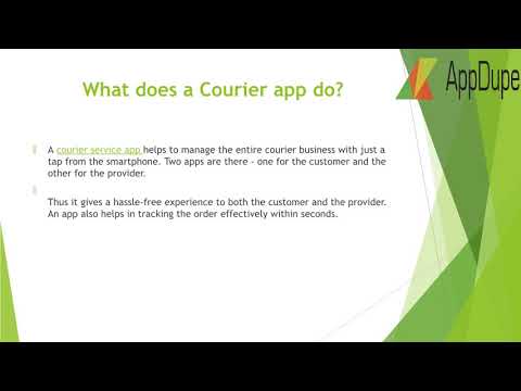 Uber for Courier App Deliver your Customer Dreams