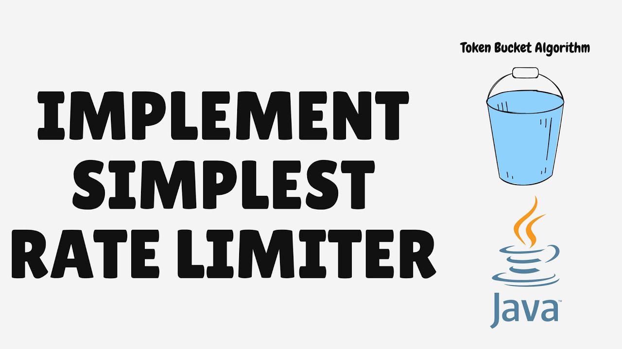 Simple Rate Limiter in Java with Token Bucket Algorithm