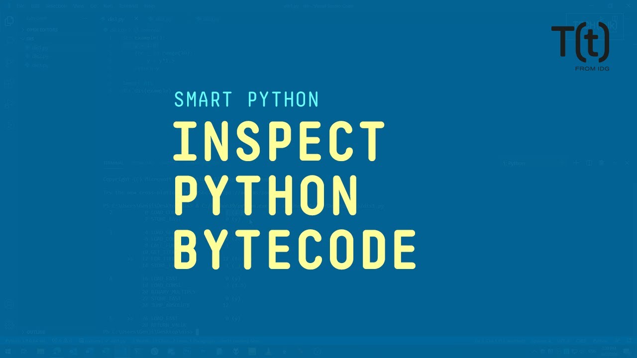 Python's disassembler: How to inspect Python bytecode