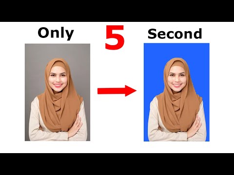 How to change background color of passport size photo 2022 | ASX Creative #shorts