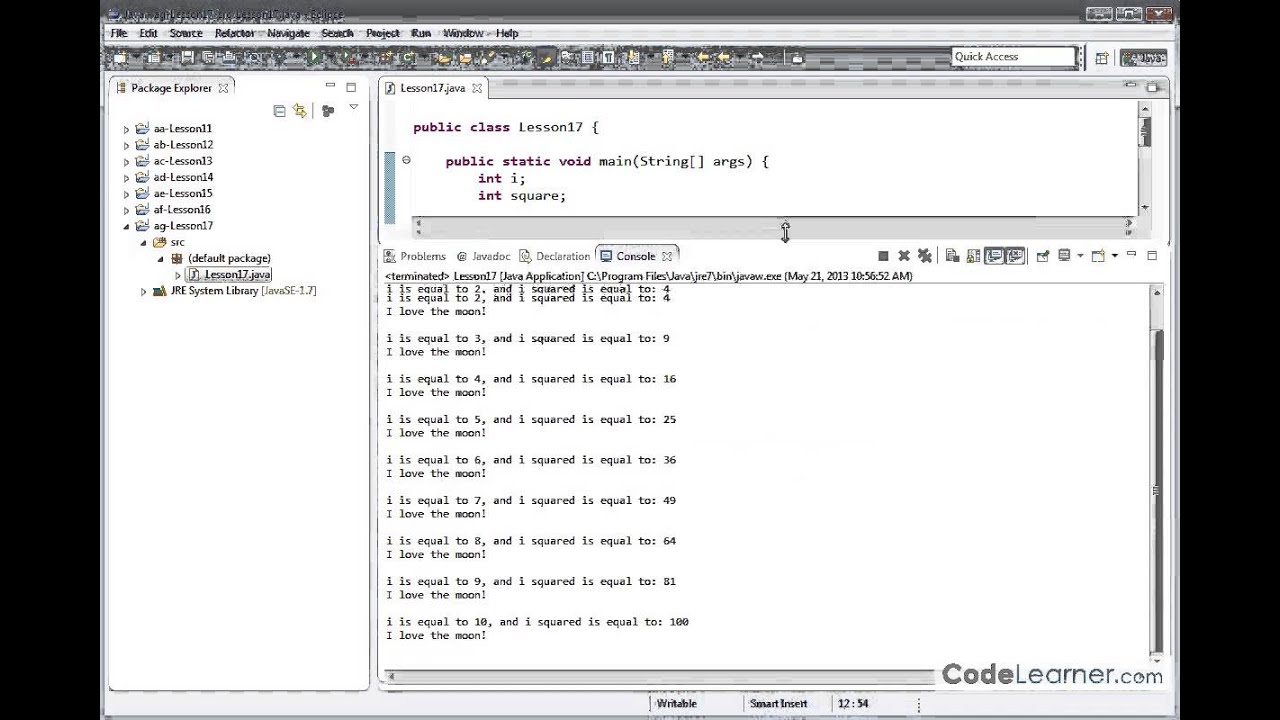 Mastering Java Programming(Section 17 -Creating Blocks of Code with Curly Braces)