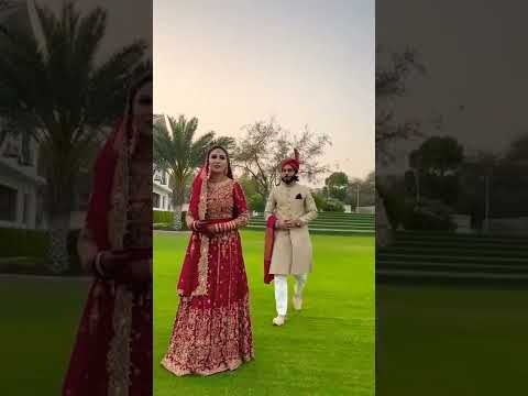 Pakistani women team cricketer kainat imtiaz Wedding barat bridal photo shoot 2022#short beta❤️