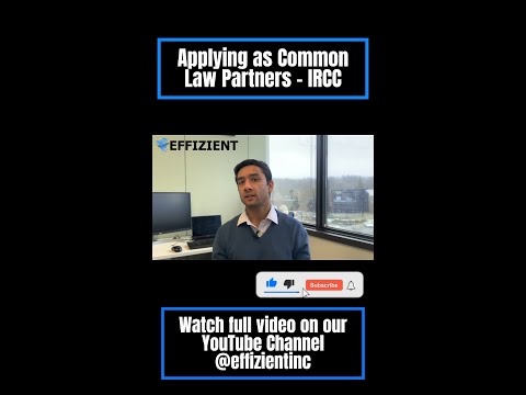 Applying as Common Law Partners - IRCC