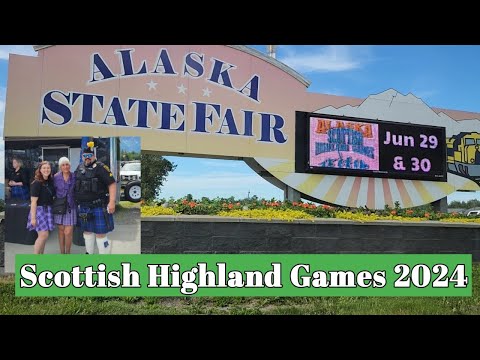 Scottish Highland Games 2024 | Palmer, Alaska | Alaskan Bears Vlogs