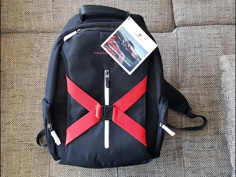 Porsche Motorsport Collection Rucksack Backpack Review Unboxing