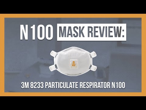 User Submitted (3M 8233 Particulate Respirator N100 Review)