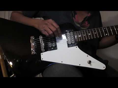 Vintage 90's Explorer Slammer by Hamer XP-1 Black | Reverb