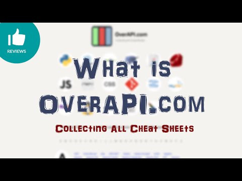 OverAPI Collecting All Cheat Sheets - Review