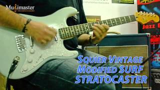 Squier Vintage Modified Surf Stratocaster - What To Know & Where To Buy ...