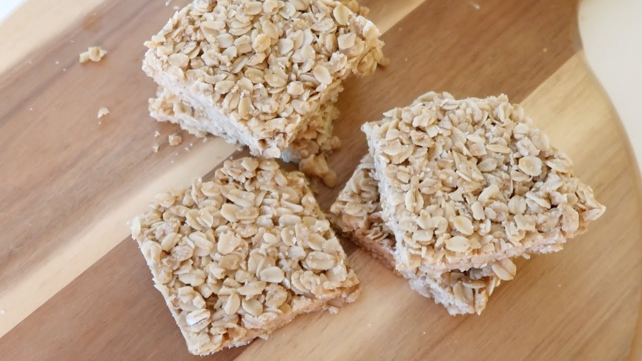 Simple Nut Free Soft Granola Bars | vegan snacks