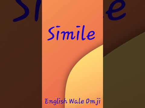 Simile figure of speech