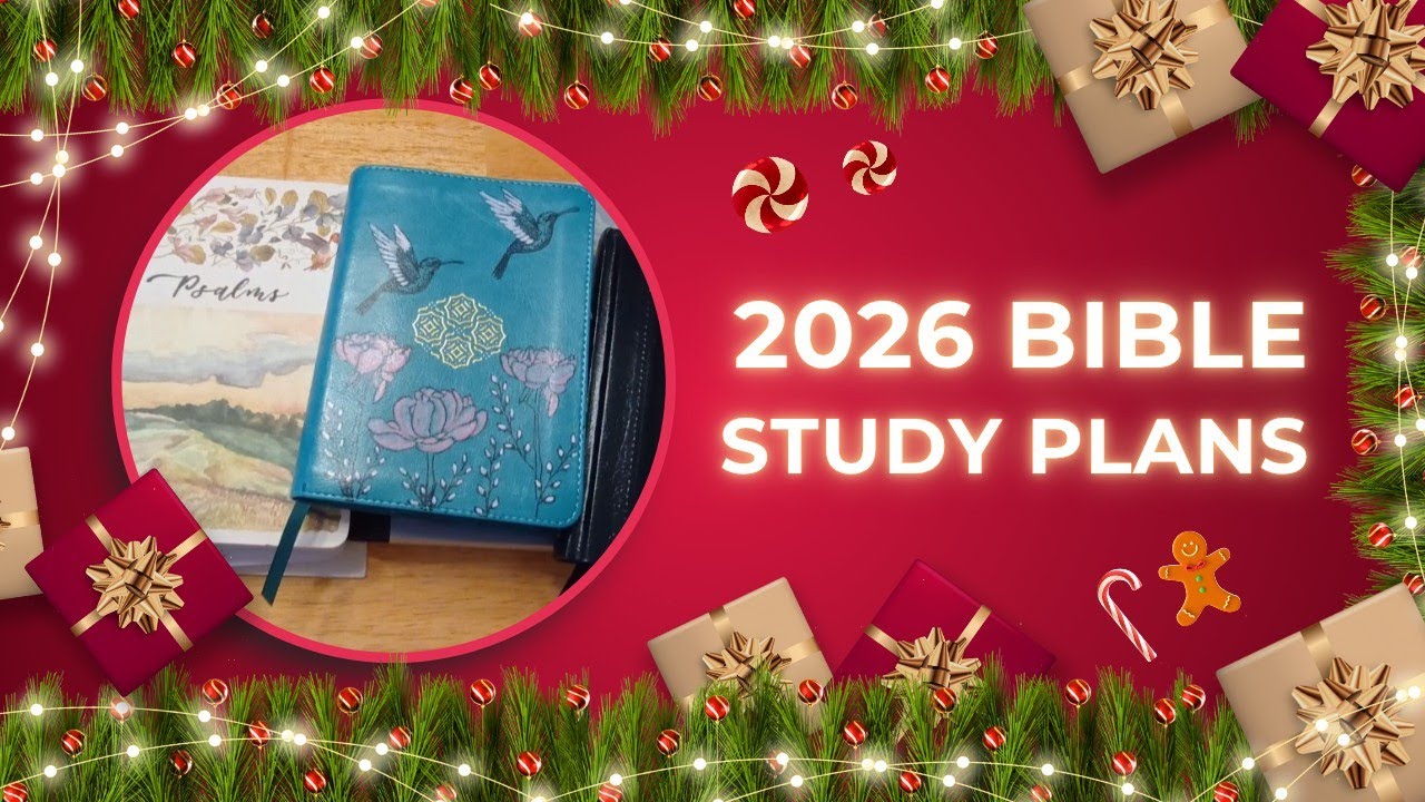 Bible Study, Devotionals, Gratitude Journal Plans for 2026