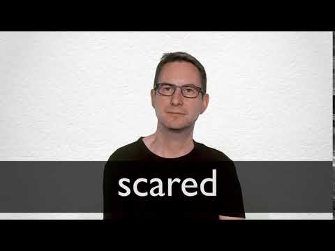 How to pronounce SCARED in British English