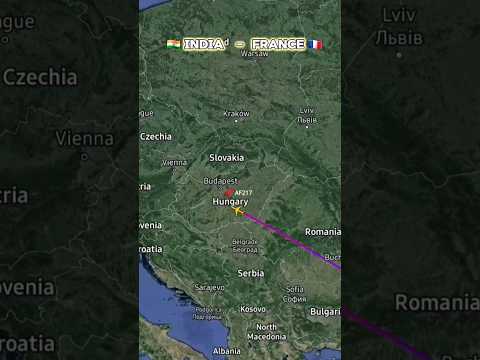India Mumbai ๐ฎ๐ณ to Paris France ๐ซ๐ท flight route map live aeroplane timeline โ๏ธ planfinder