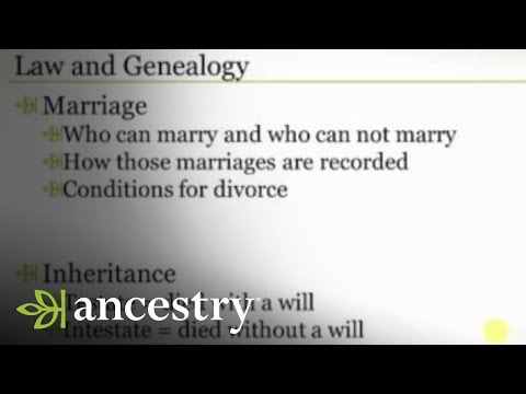 How Laws Affect the Records Created About Your Ancestors | Ancestry