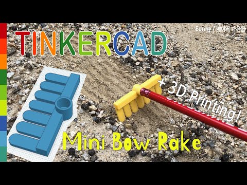 Download free STL file Mini Bow Rack with Pencil Toy & Tinkercad • 3D ...