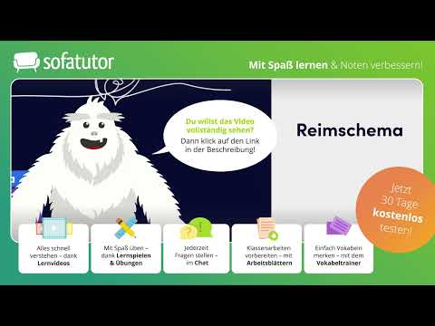 Gedichte: Merkmale & sprachliche Mittel – Definition & Erklärung