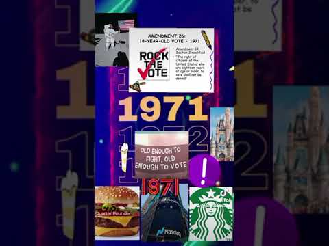 #genxtiktokers #1971 #fun facts #GenerationX