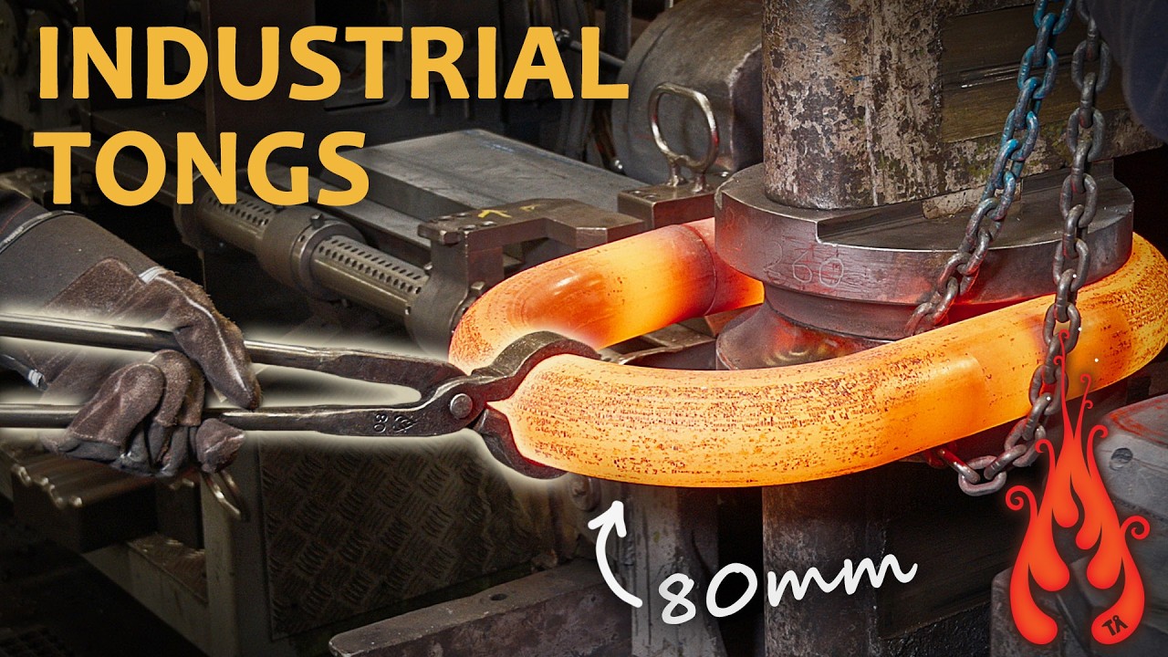 Blacksmithing - Can I Make BIG Industrial Tongs?