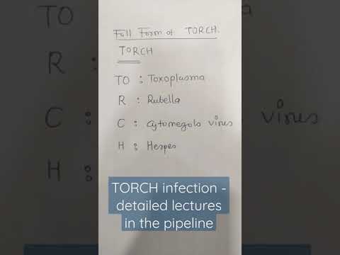 TORCH infections.... detailed discussions in pipeline