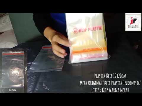Plastik Klip 12x20, merek Original Klip Indonesia
