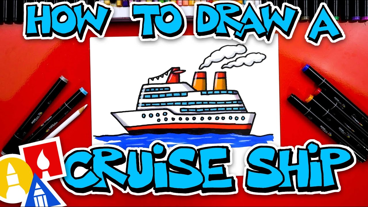 How To Draw A Cruise Ship