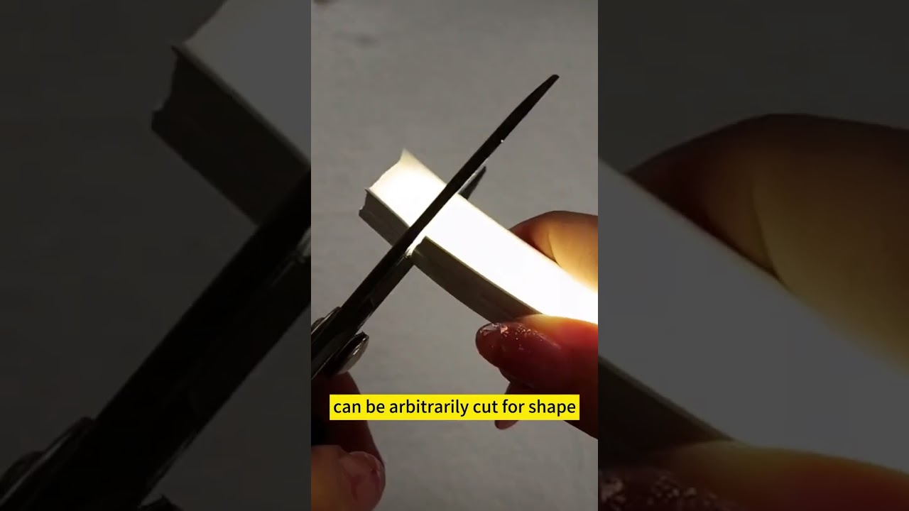 Flexible silicone light strip #light #lightstrip #silicone lamp #lamp #homedecor #shorts