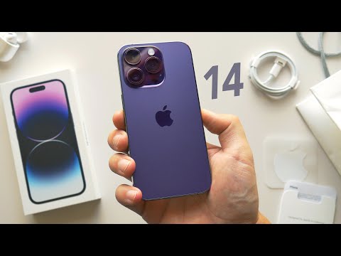 iPhone 14 Pro Unboxing, Hands On & First Impressions! (Deep Purple)