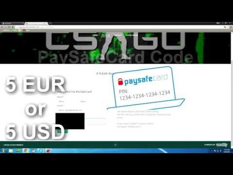 How to Buy CS:GO With PaySafeCard?! For Only 5USD/EUR