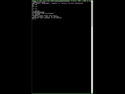 Basic commands for Python