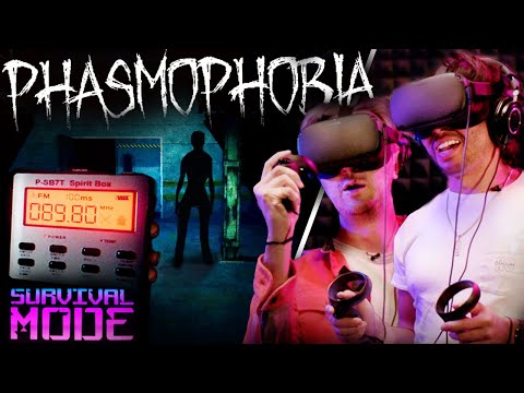 Ryan and Shane Hunt For Ghosts in Phasmophobia β’ Survival Mode