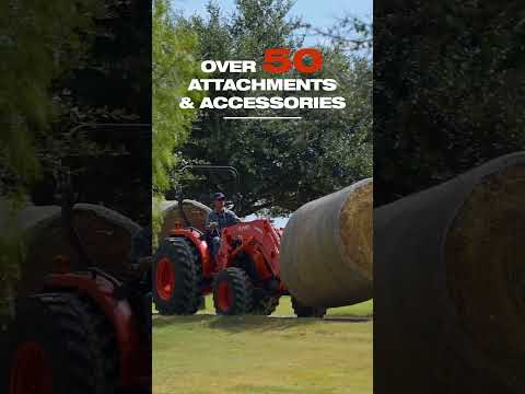 Crazy versatile. With 50+ attachments, independent PTO, and the flexibility to tackle any job🔥