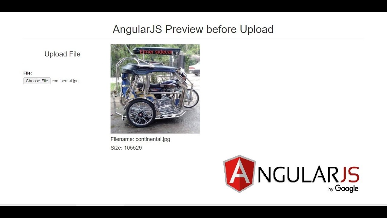 AngularJS Preview before Upload