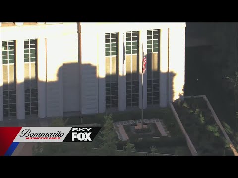 Not all flags at half-staff