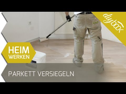 Parkett schleifen und versiegeln - Anleitung zum Selbermachen