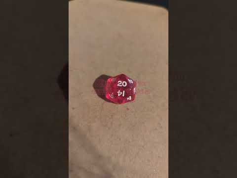 Rolling dice in DnD #dnd #dice #d20 #nat20 #nat1 #roleplayinggame