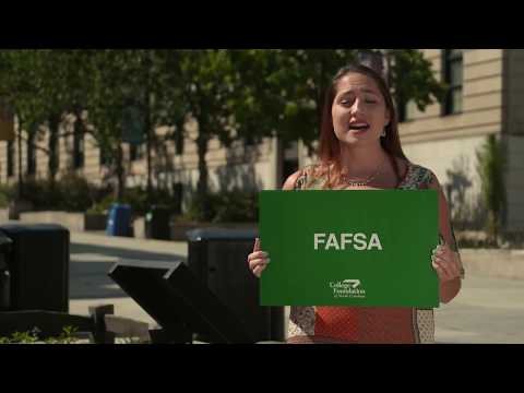 CFNC: How Do You Say 'FAFSA'?