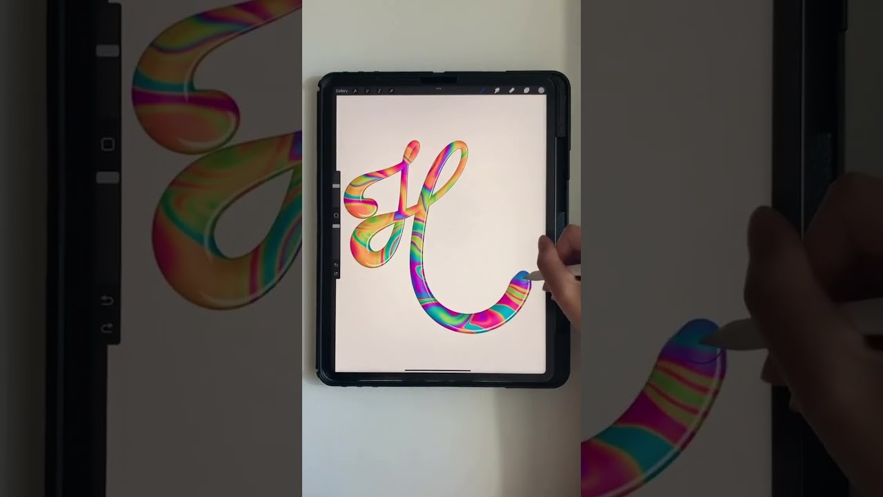 Animate Logo in Procreate #shorts