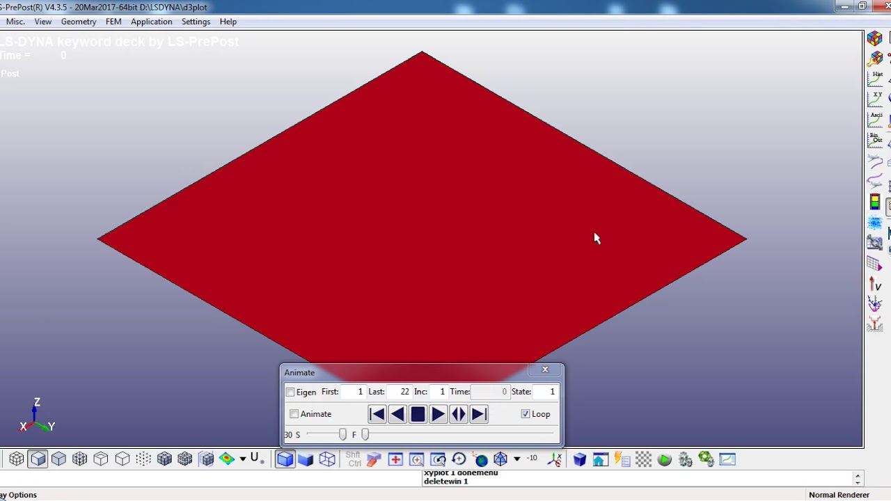 Wave Propagation in LS DYNA  for beginner (Part 6 /7):  Post Processing and Define Composite Lamina