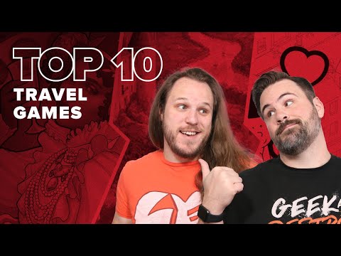 Top 10 Travel Games - BGG Top 10 w/ The Brothers Murph