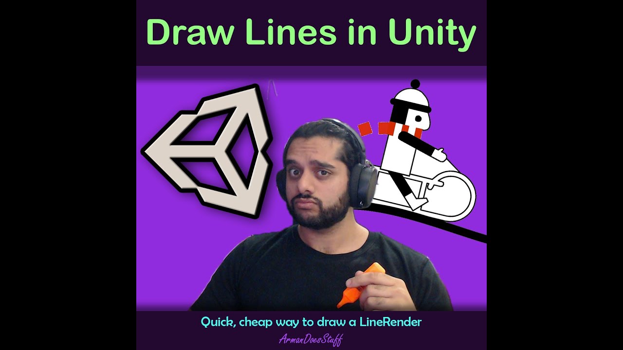 Drawing Lines in Unity in 60 seconds - LineRenderer and EdgeCollider2D