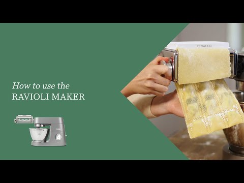 Kenwood Chef | Kitchen Machines | How to use the Ravioli Maker