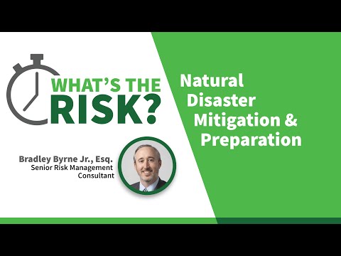 Two Minutes: What's the Risk? Natural Disaster Mitigation and Preparation