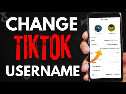 HOW TO CHANGE USERNAME ON TIKTOK ON MOBILE ✅