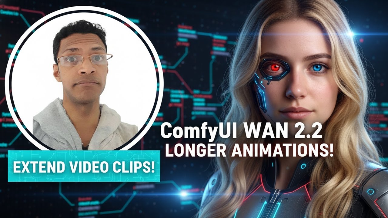 ComfyUI WAN 2.2: Extend Video Animation Workflow