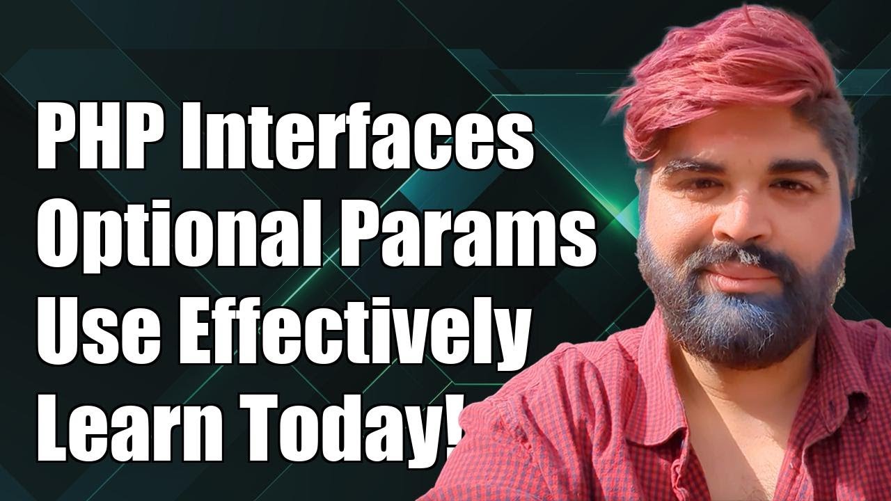 Understanding PHP Interfaces: How to Use Optional Parameters Effectively